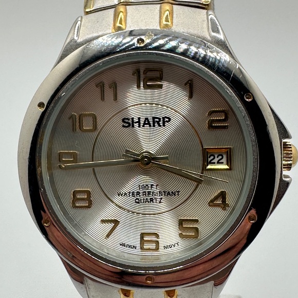 Sharp | Accessories | Vintage Mens Sharp Quartz Watch 36 Mm Model Shp527 | Poshmark